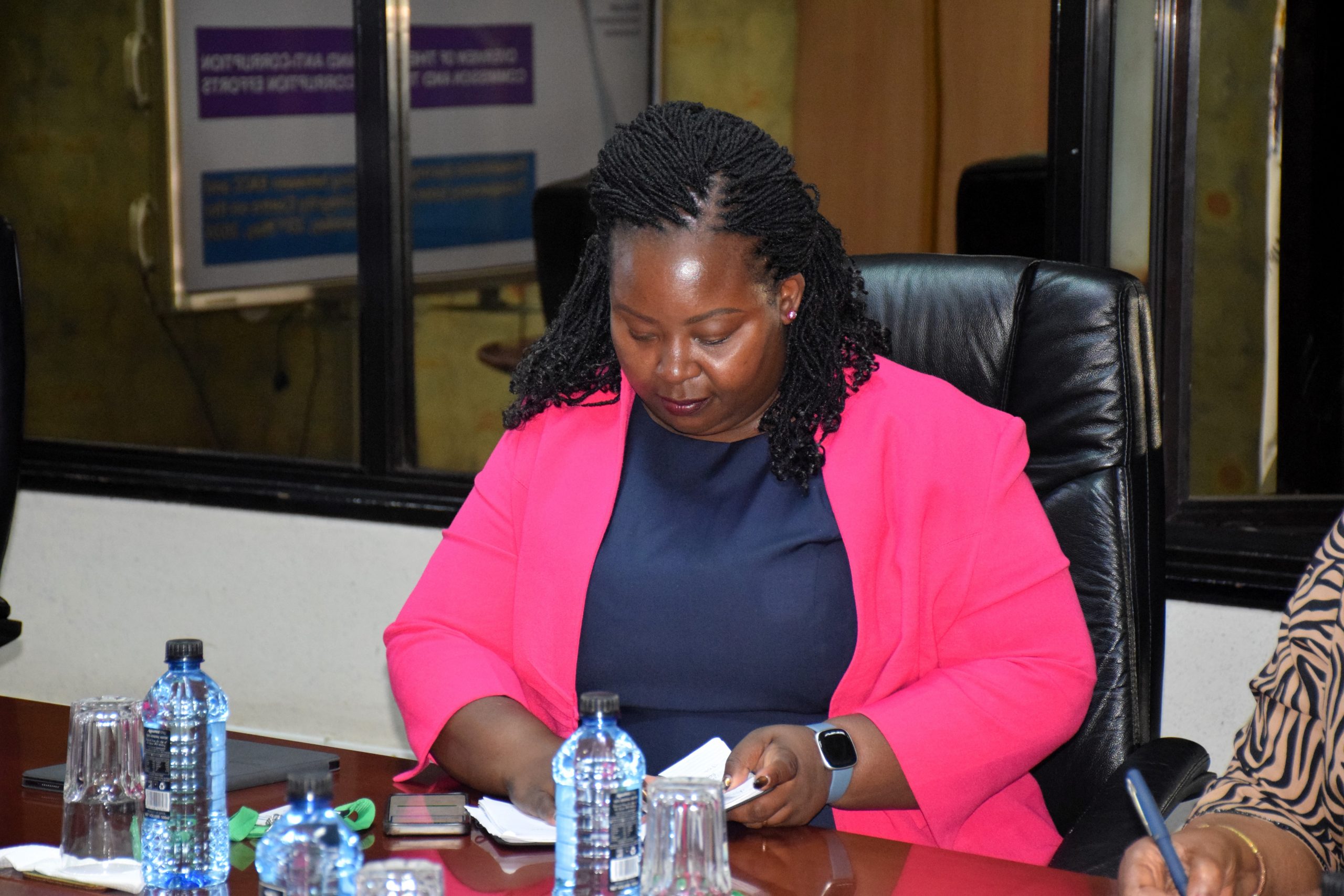 A delegation from Transparency International visits EACC on a mission ...