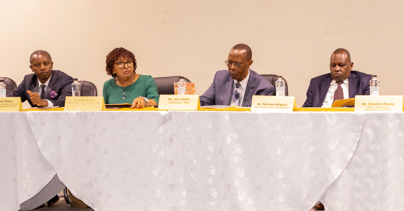 Good job: EACC to its key education sector stakeholders - EACC